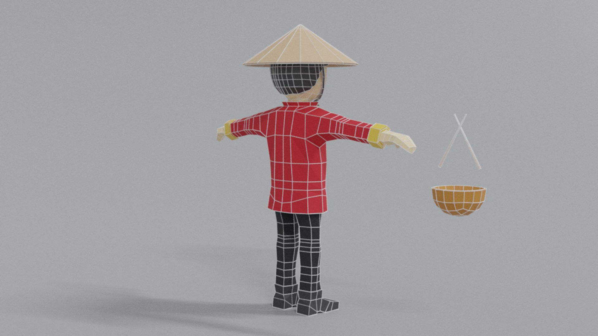 Chinese Man Character 3D Model - TurboSquid 1582282