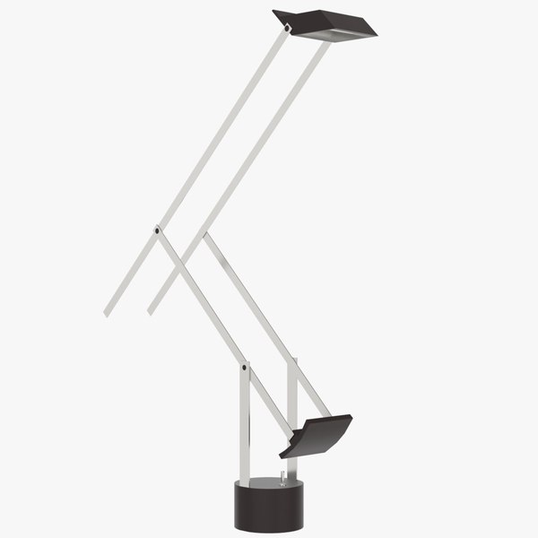 3d office desk lamp light model