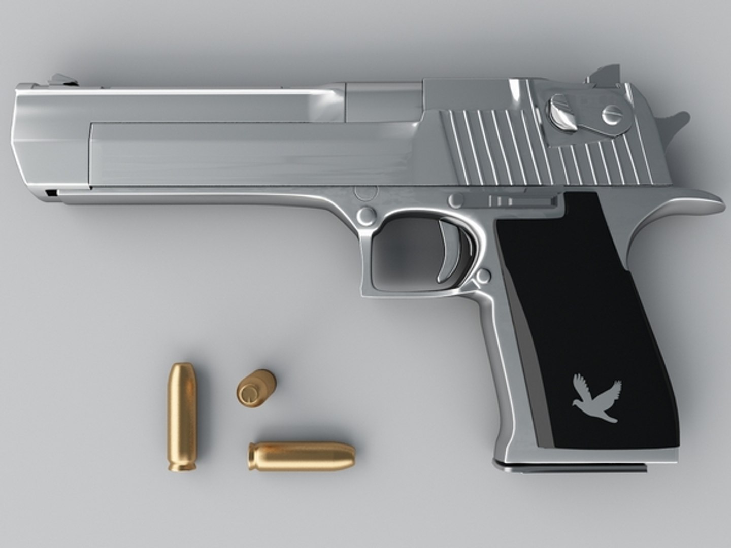 Desert Eagle Pistol 3d 3ds