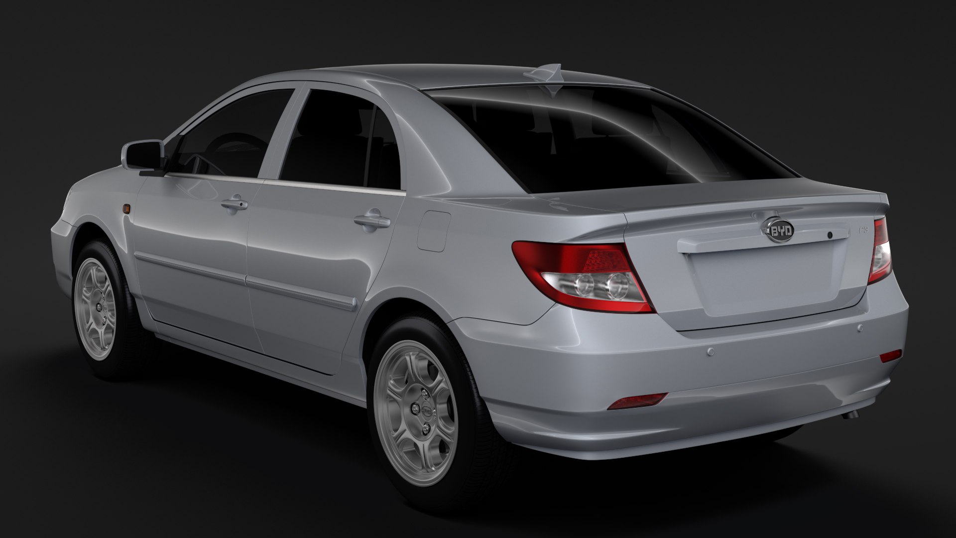 Byd F3 2016 3D Model - TurboSquid 1366055