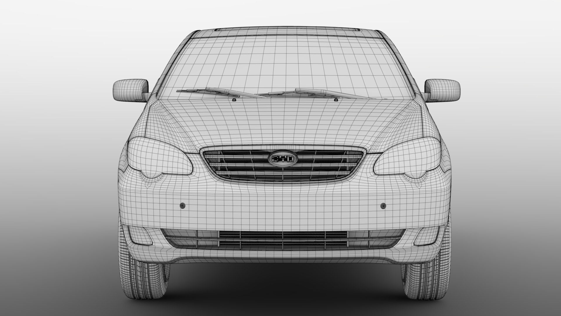 Byd F3 2016 3D Model - TurboSquid 1366055