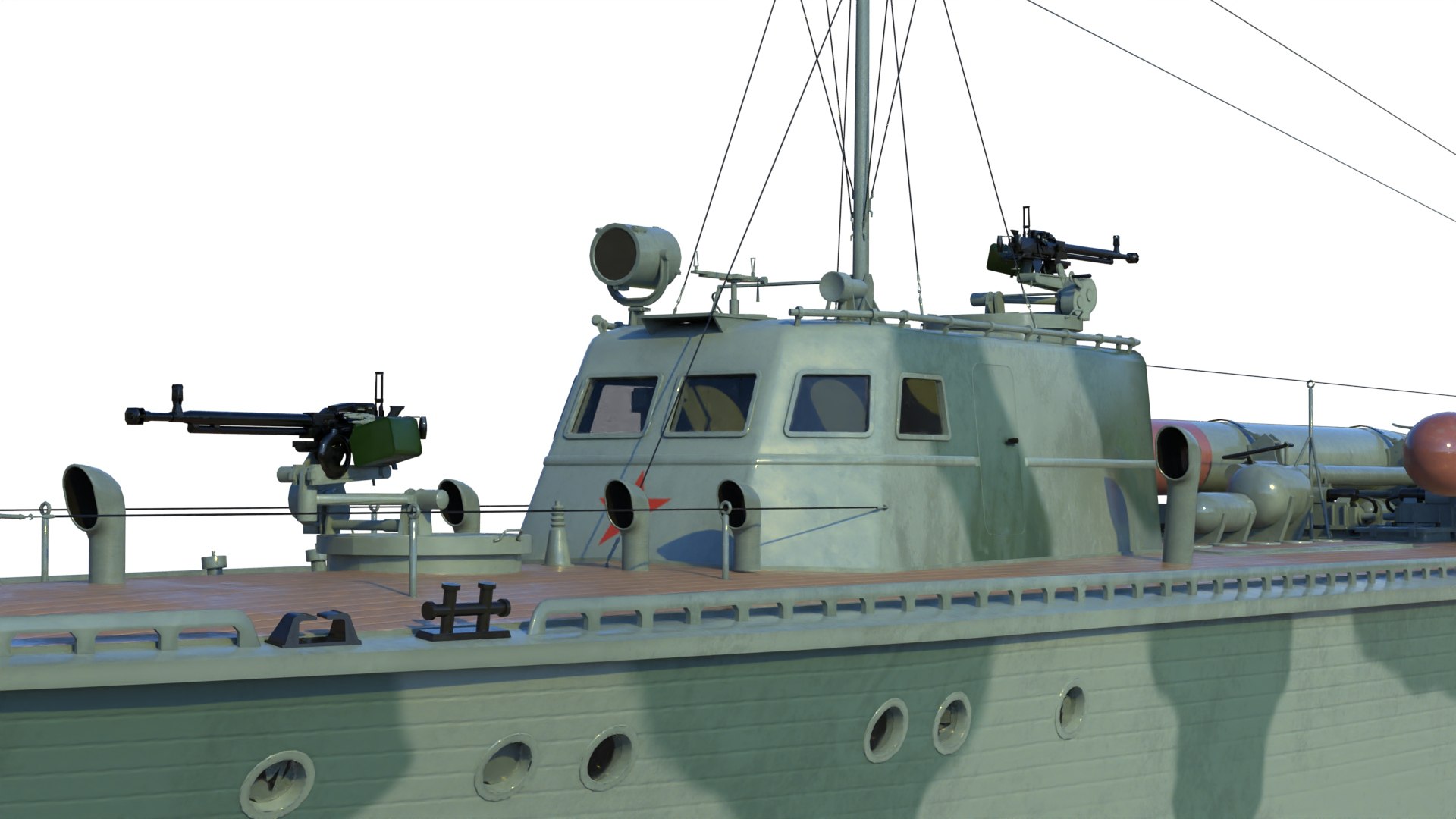 D3 Soviet Motor Torpedo Boat 3D Model - TurboSquid 2188247