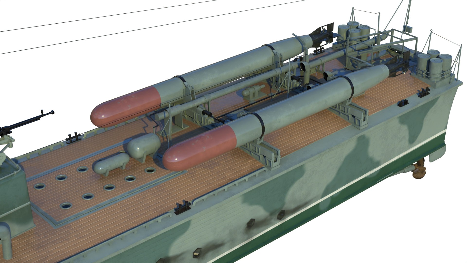 D3 Soviet Motor Torpedo Boat 3D Model - TurboSquid 2188247
