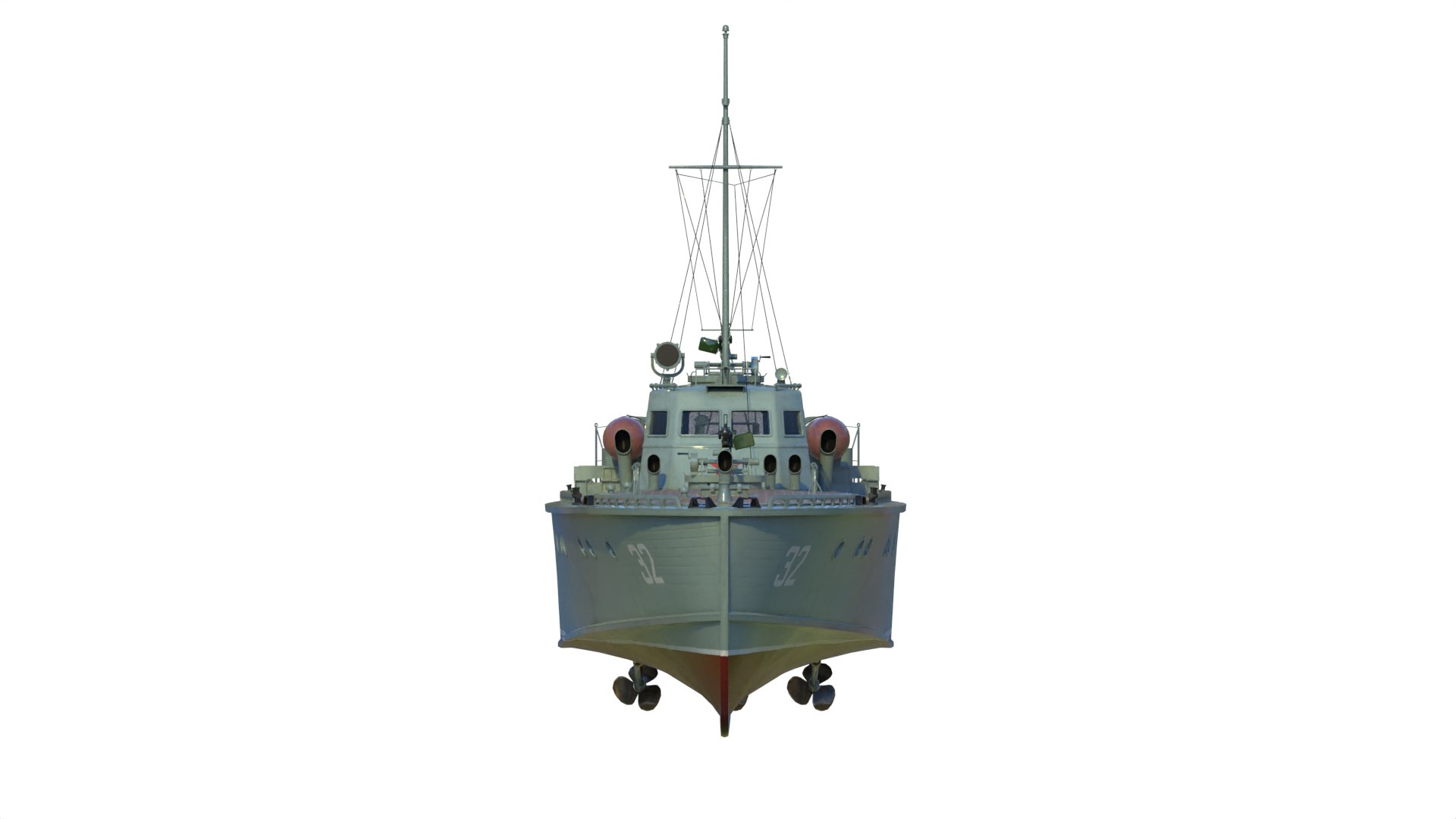 D3 Soviet Motor Torpedo Boat 3D Model - TurboSquid 2188247