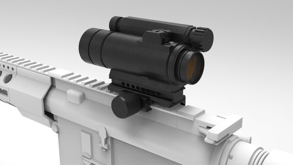 modelo 3d Aimpoint CompM4 - TurboSquid 1817895