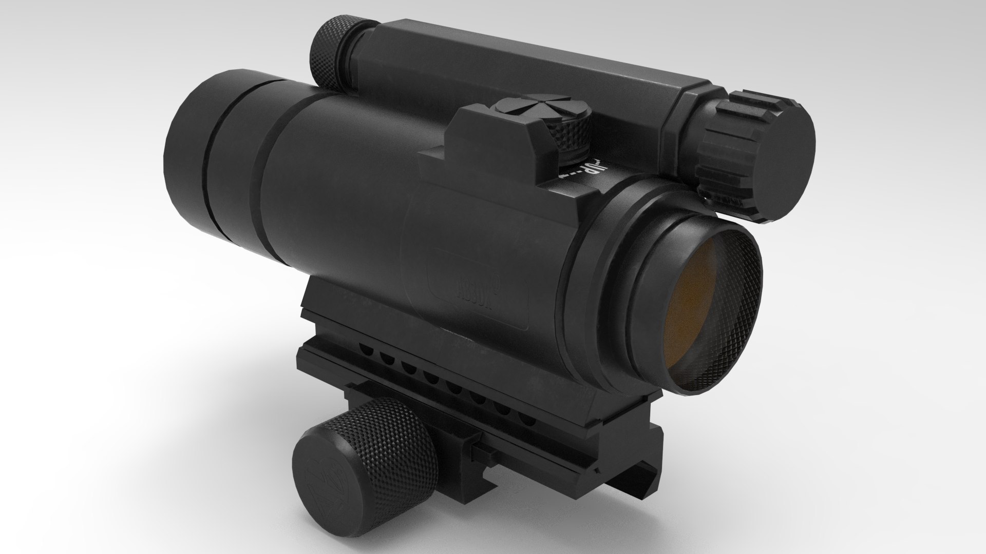Aimpoint CompM4 Model - TurboSquid 1817895