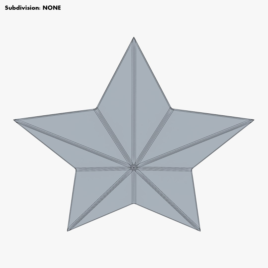 3D Gold Star M 1 - TurboSquid 2088626