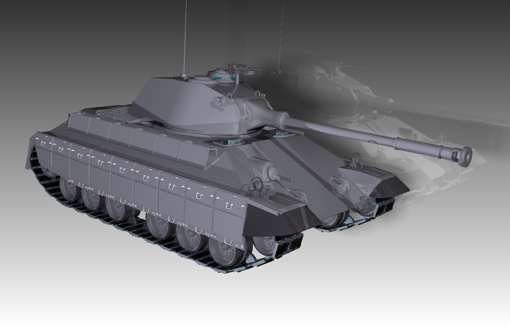 3ds Army Tank
