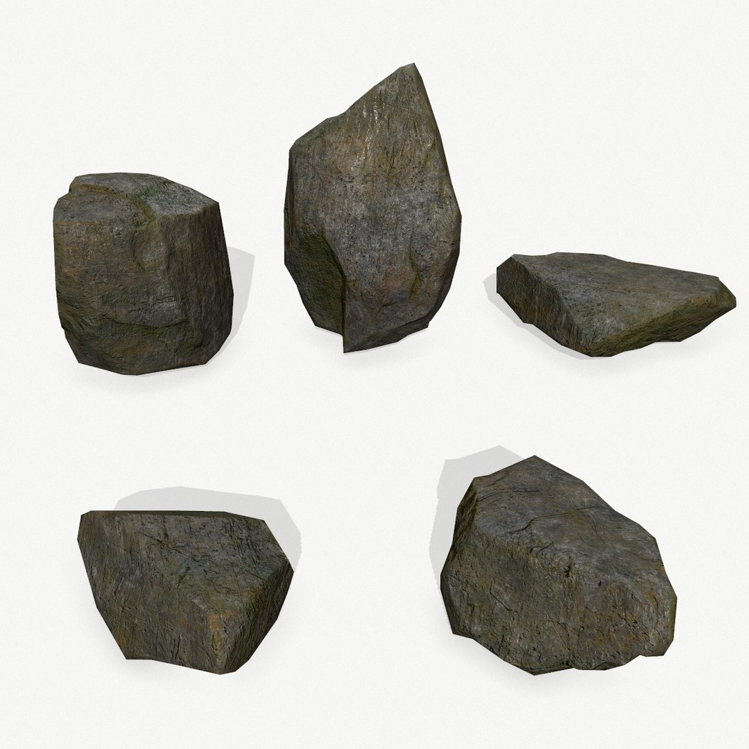 Rocks 03 3D Model - TurboSquid 1744774