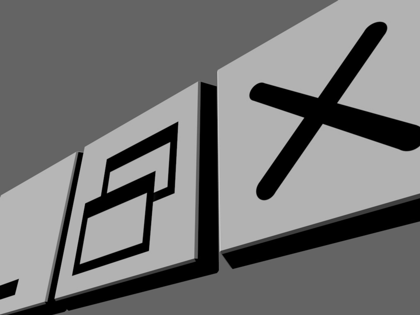 Windows Buttons 3d C4d