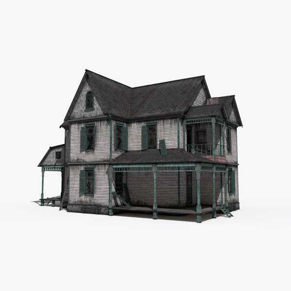 Haunted House 3D Models for Download | TurboSquid