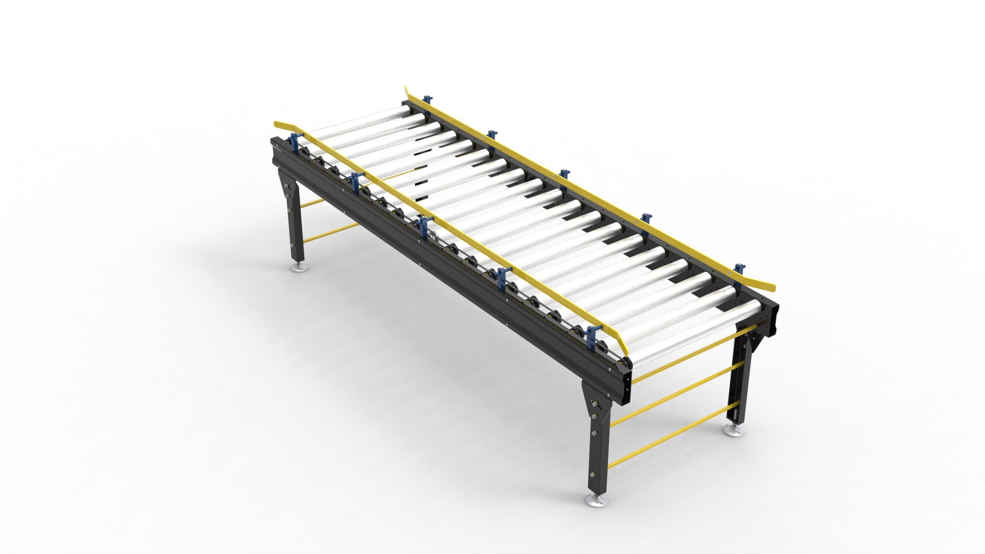 Straight Conveyor With Mechanism 3D Model - TurboSquid 2249513