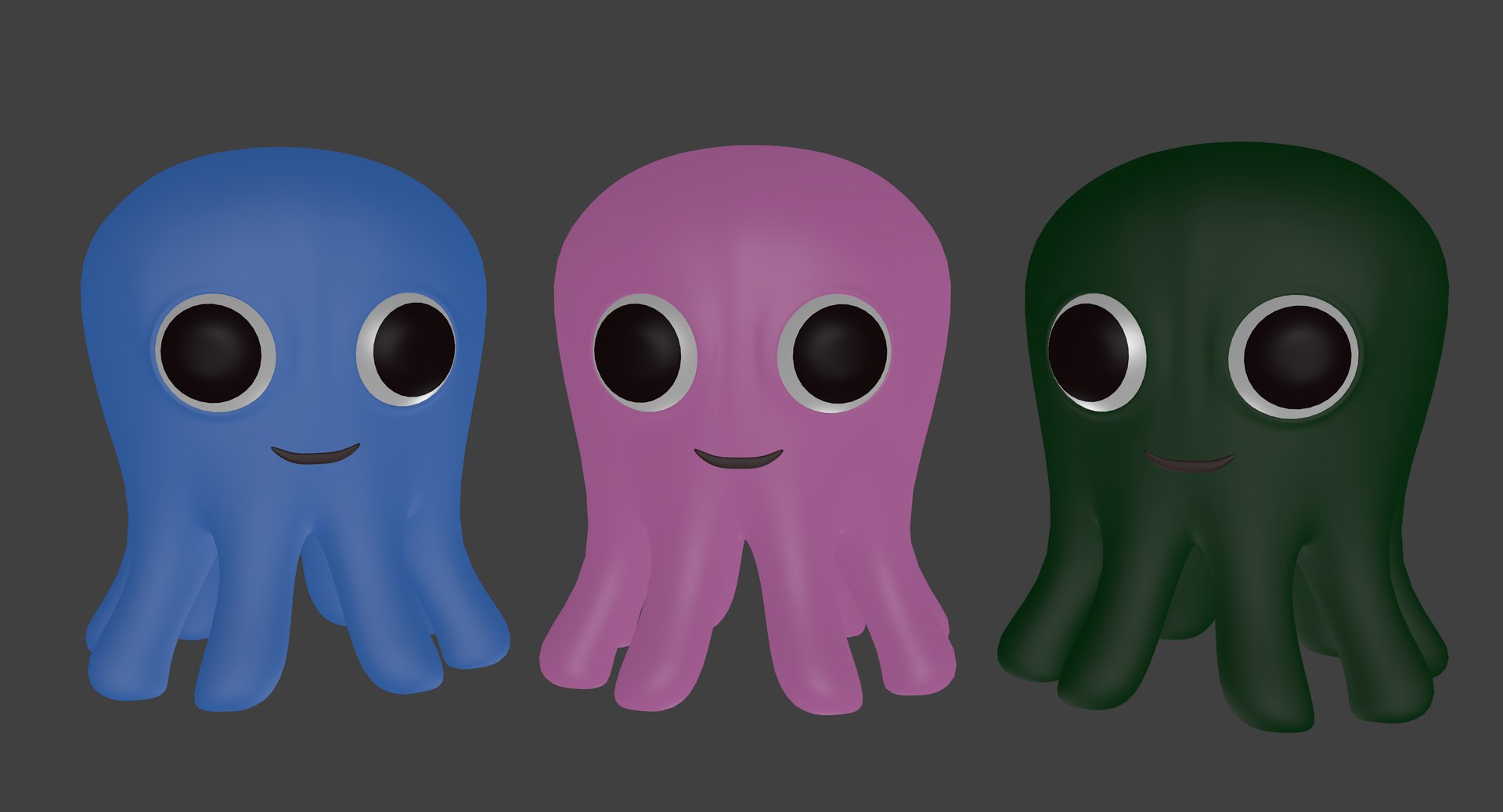 3D Model Cartoon Octopus - TurboSquid 1151767