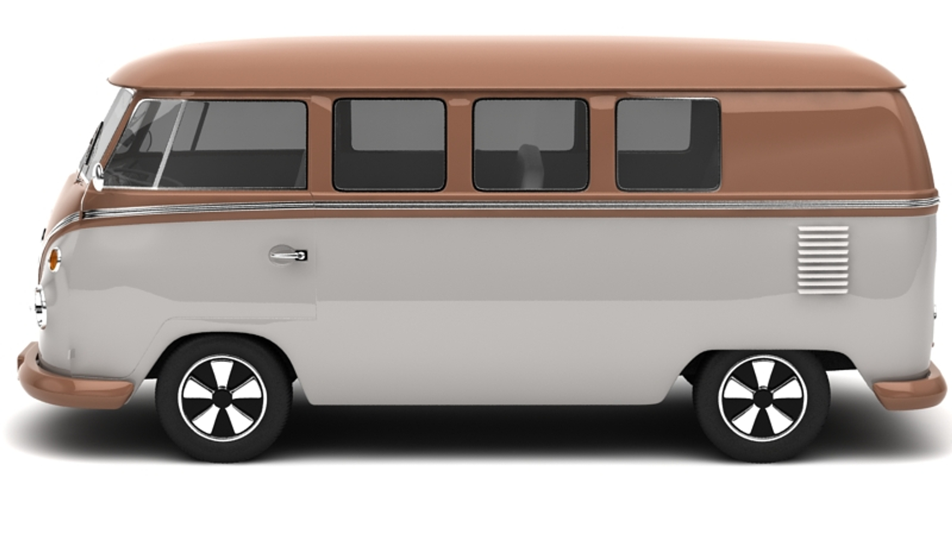 3ds Volkswagen Type 1 Microbus