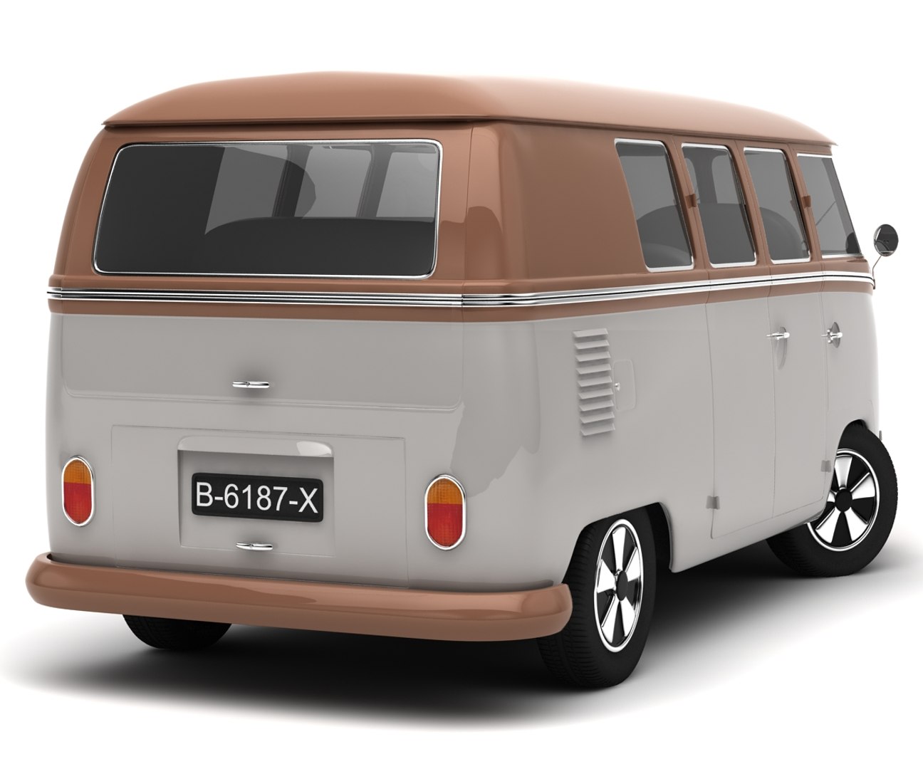 3ds Volkswagen Type 1 Microbus