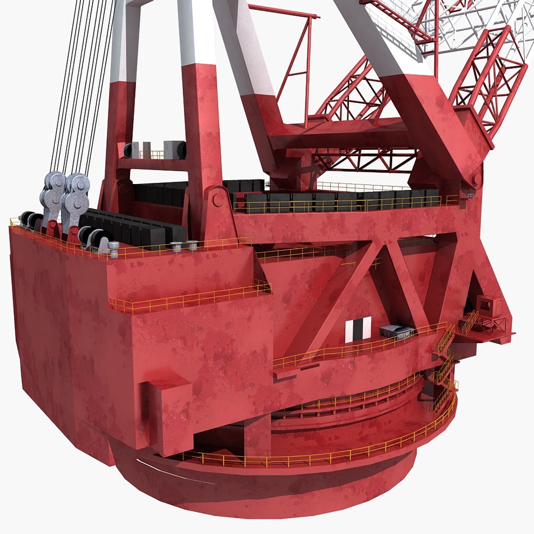 Cranes ship 3D model - TurboSquid 1384774