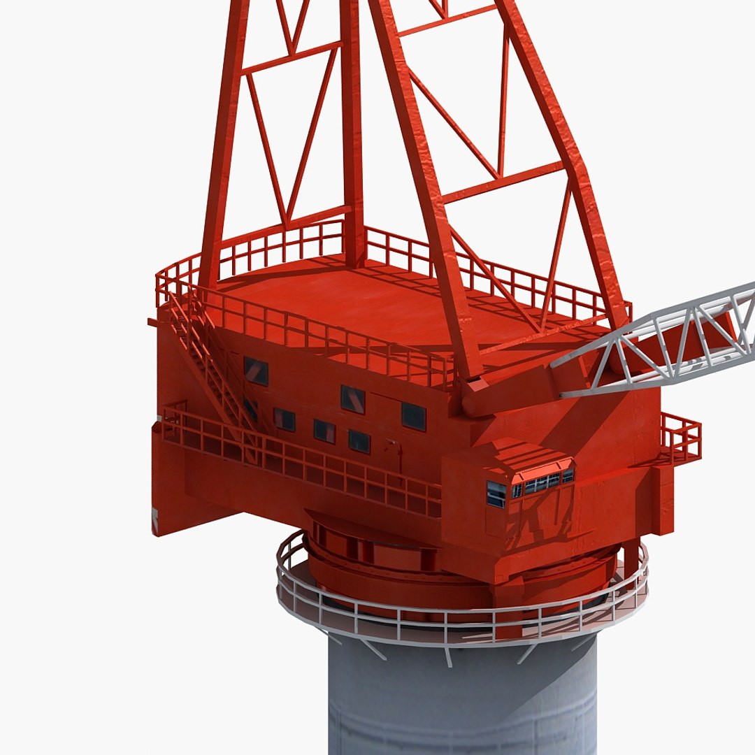Cranes Ship 3D Model - TurboSquid 1384774