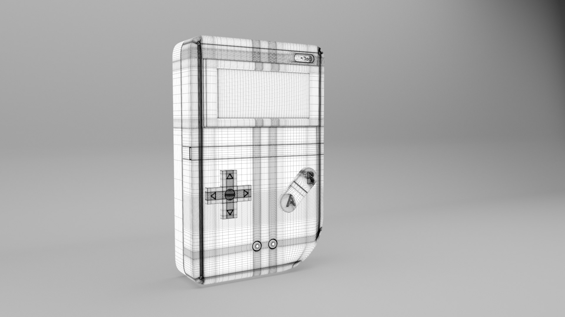 Translucent Game Boy Model - TurboSquid 2032762