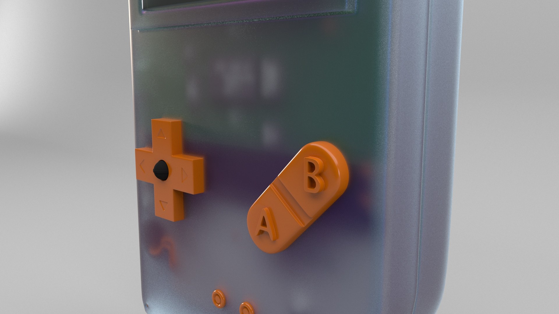 Translucent Game Boy Model - TurboSquid 2032762