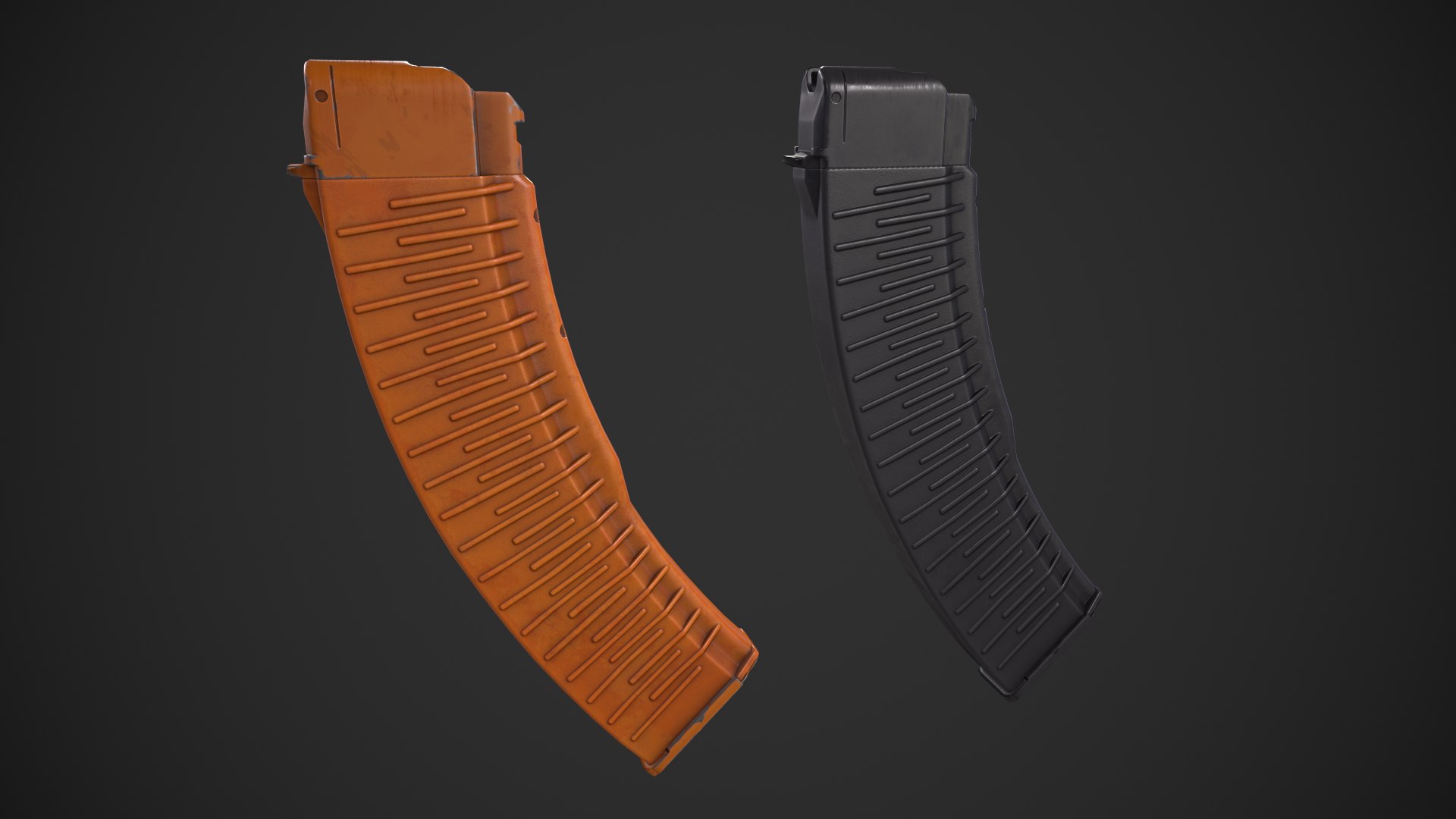 45 Rounds AK Magazine 3D Model - TurboSquid 1794373