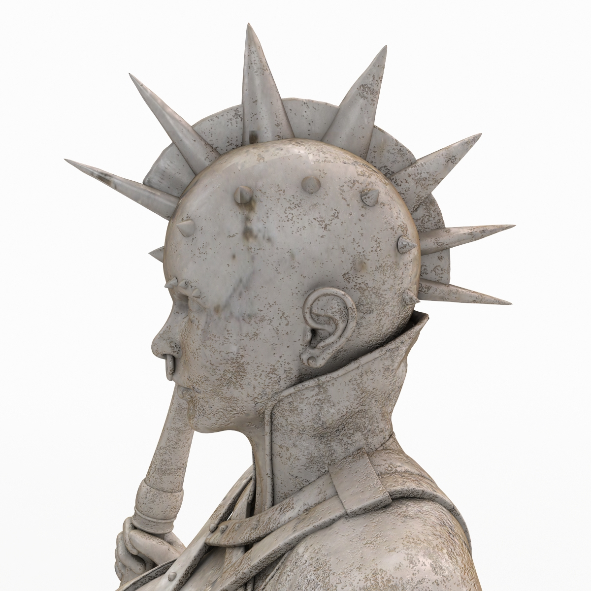 3d model woman warrior