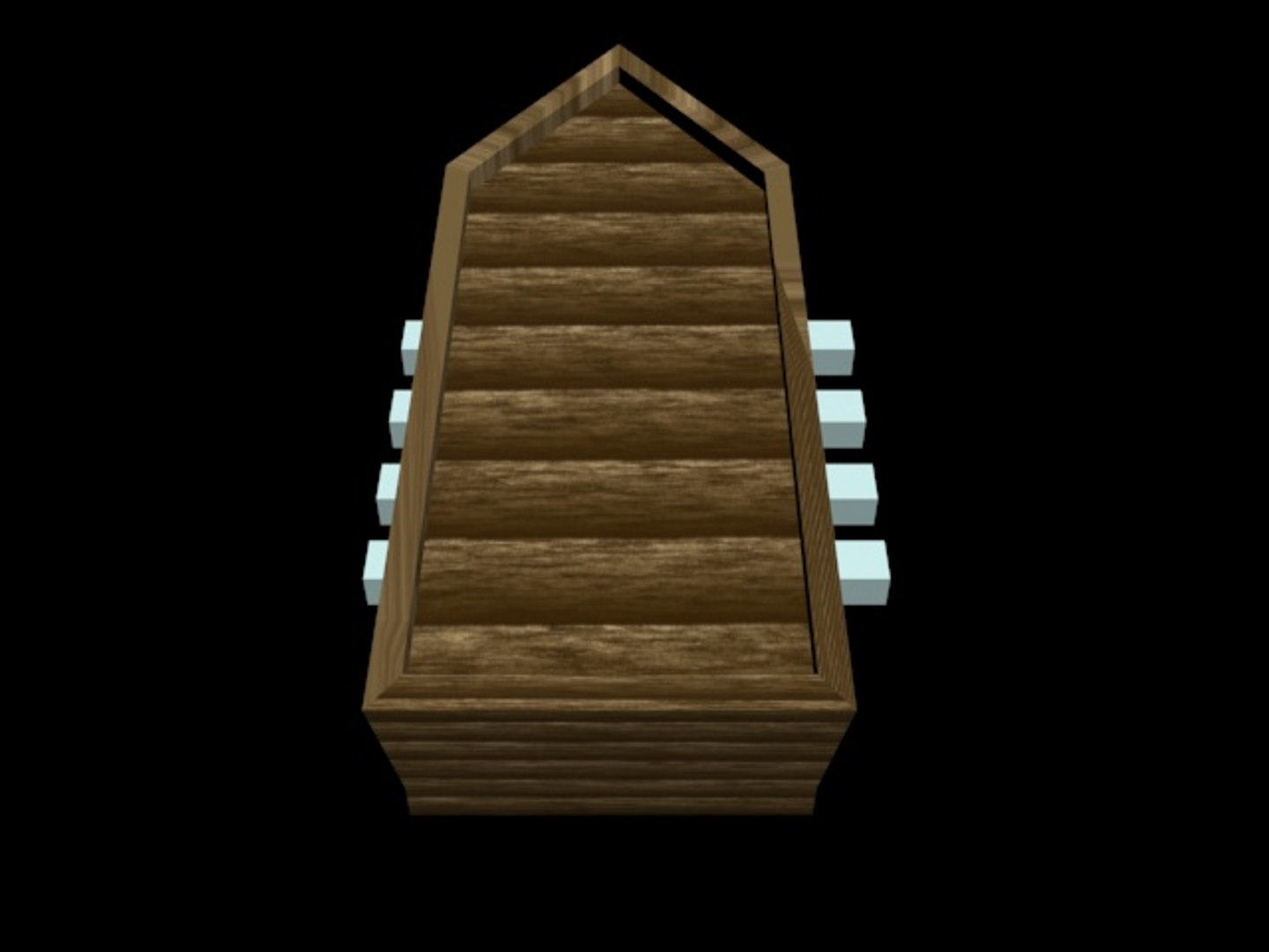 3d Model Mock Pirate Ship