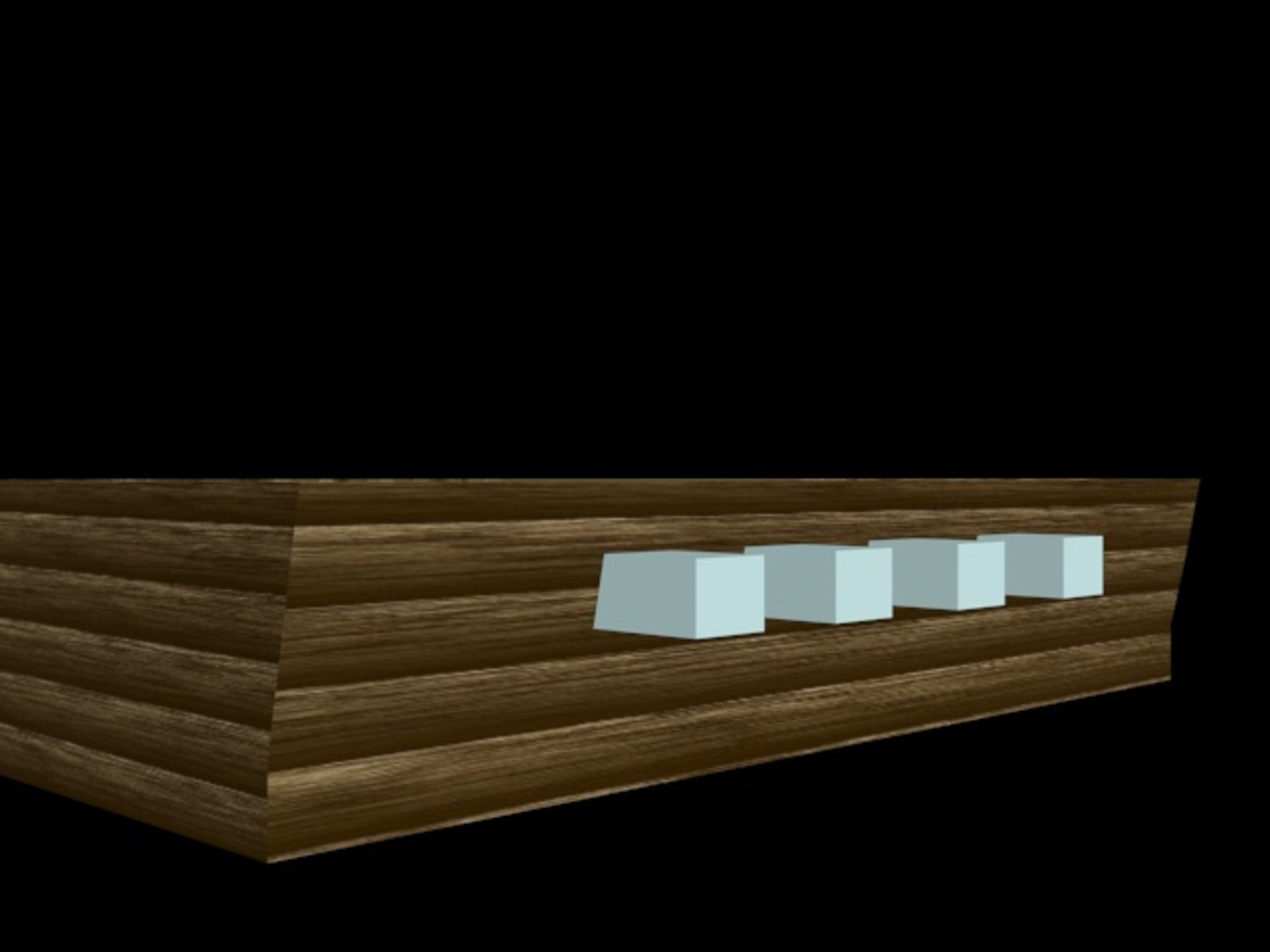 3d Model Mock Pirate Ship