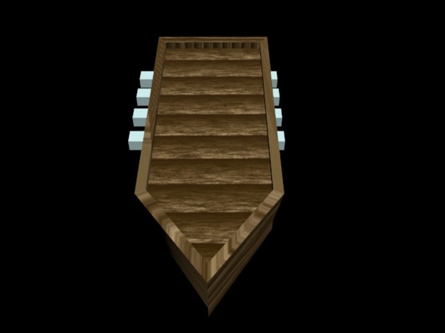 3d Model Mock Pirate Ship