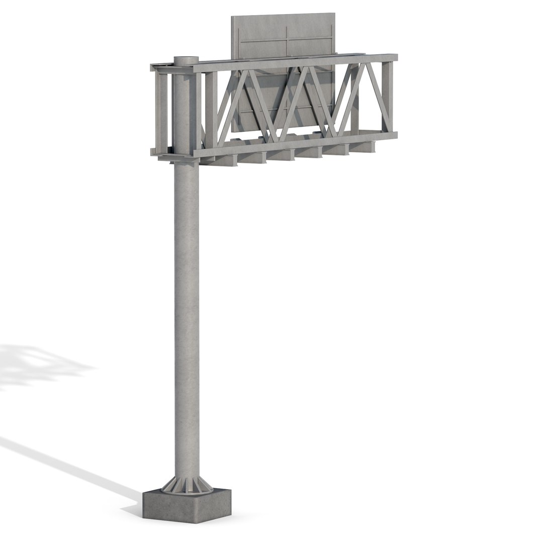 3D model Highway Sign 02 - TurboSquid 2159465