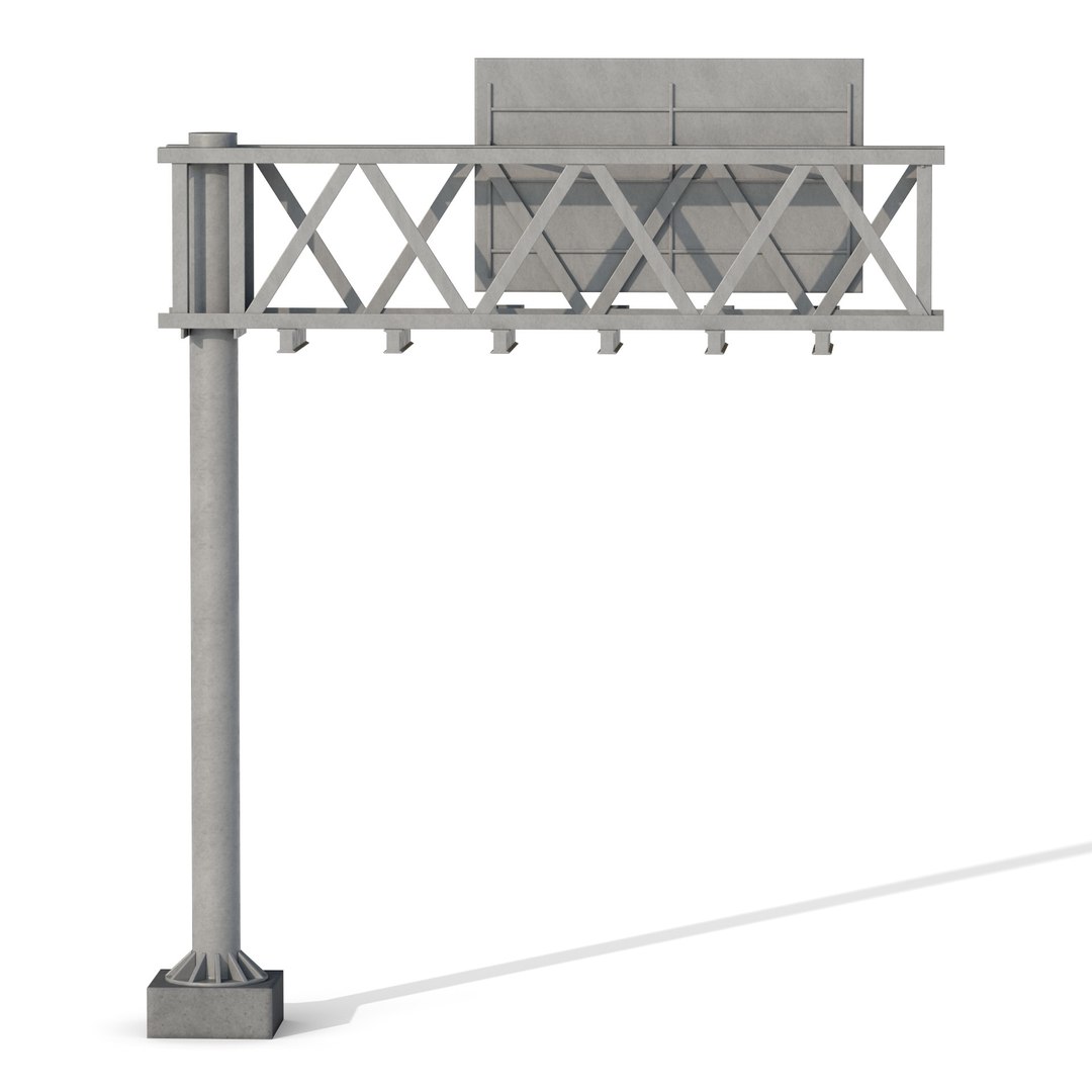 3D model Highway Sign 02 - TurboSquid 2159465