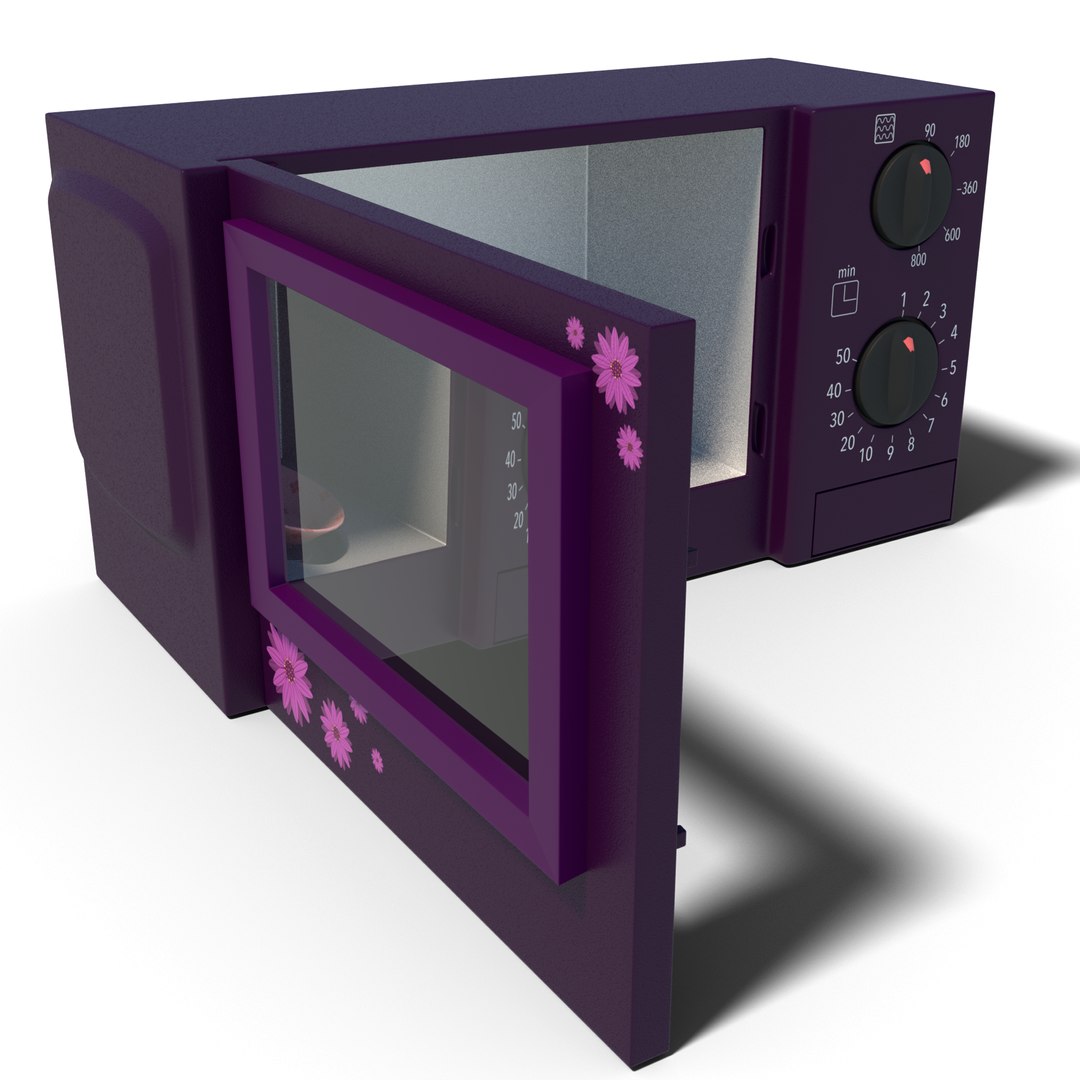 3D Microwave Oven Model - TurboSquid 2093902