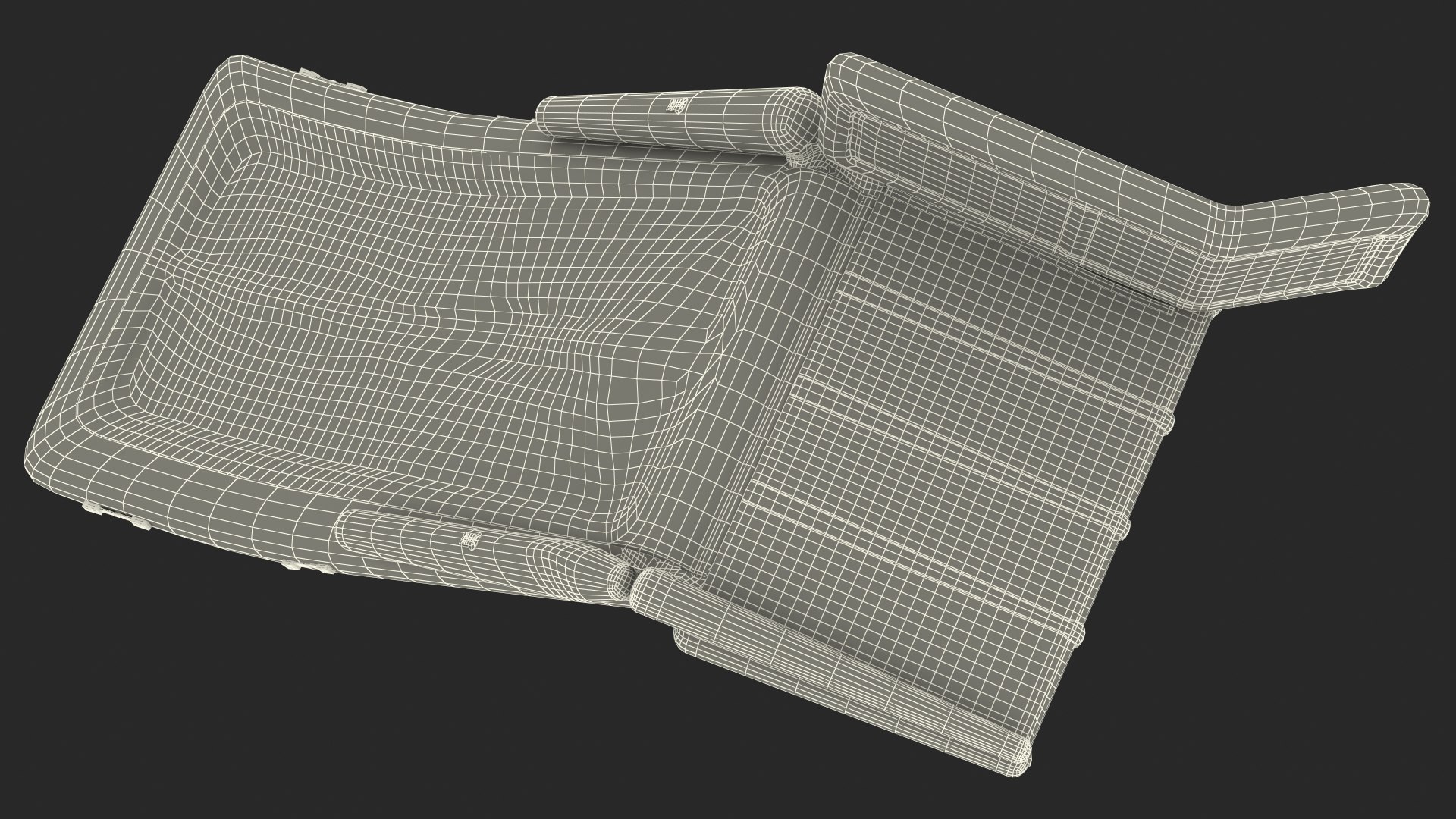 3D Inflatable Evacuation Slide Wing model - TurboSquid 1848598