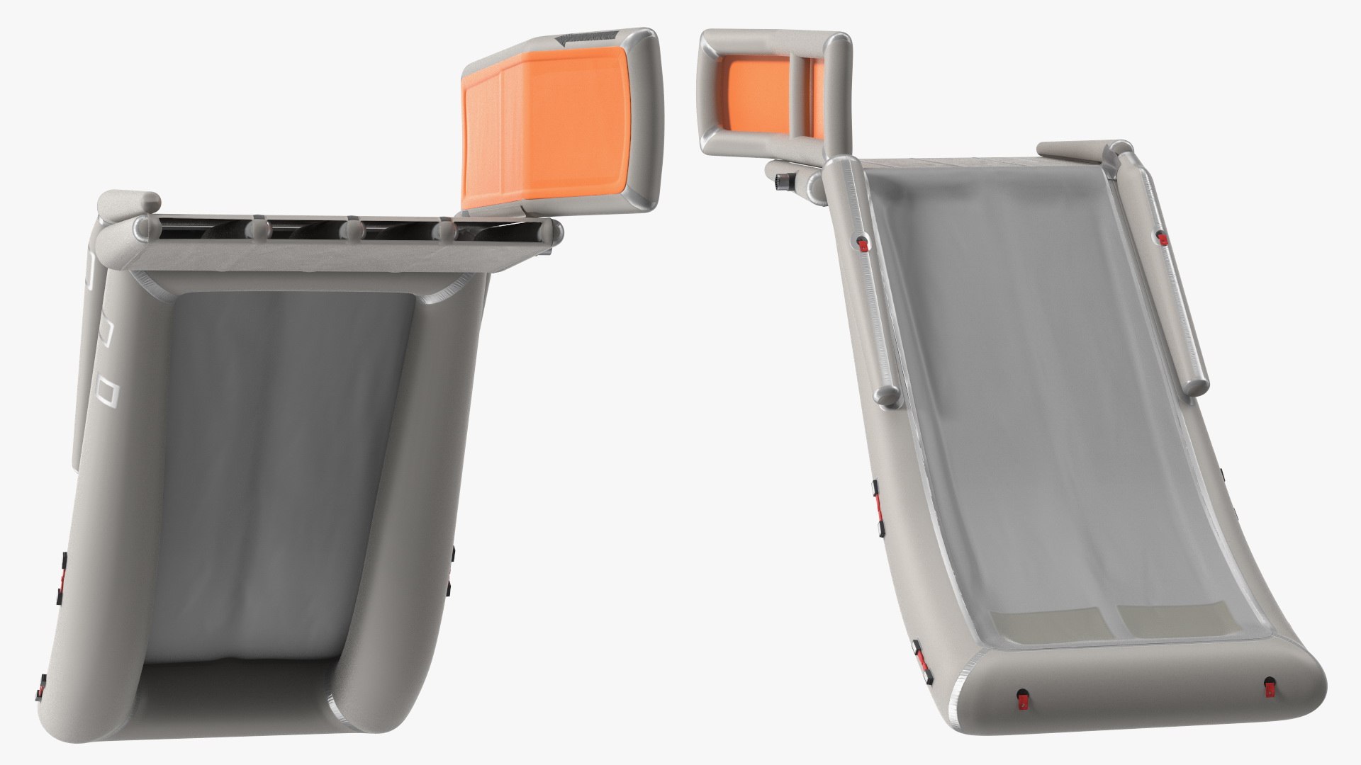 3D Inflatable Evacuation Slide Wing Model - TurboSquid 1848598