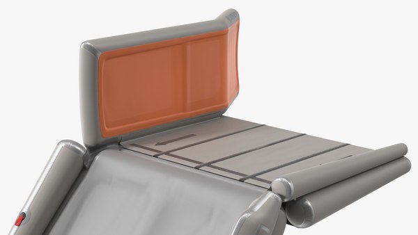 3D Inflatable Evacuation Slide Wing model - TurboSquid 1848598