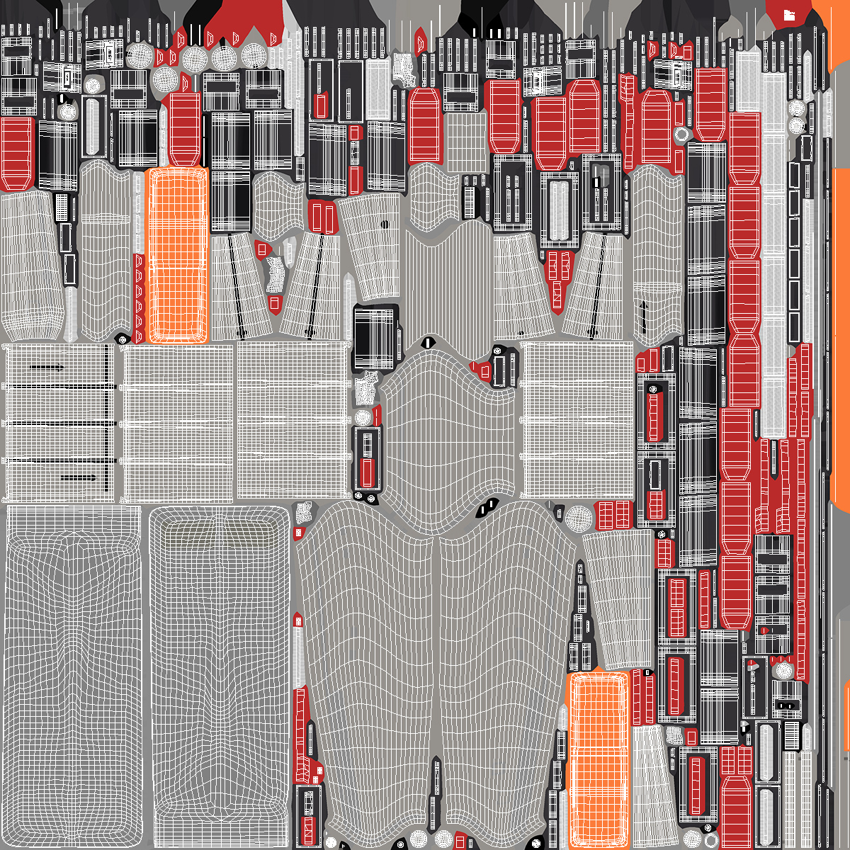 3D Inflatable Evacuation Slide Wing model - TurboSquid 1848598