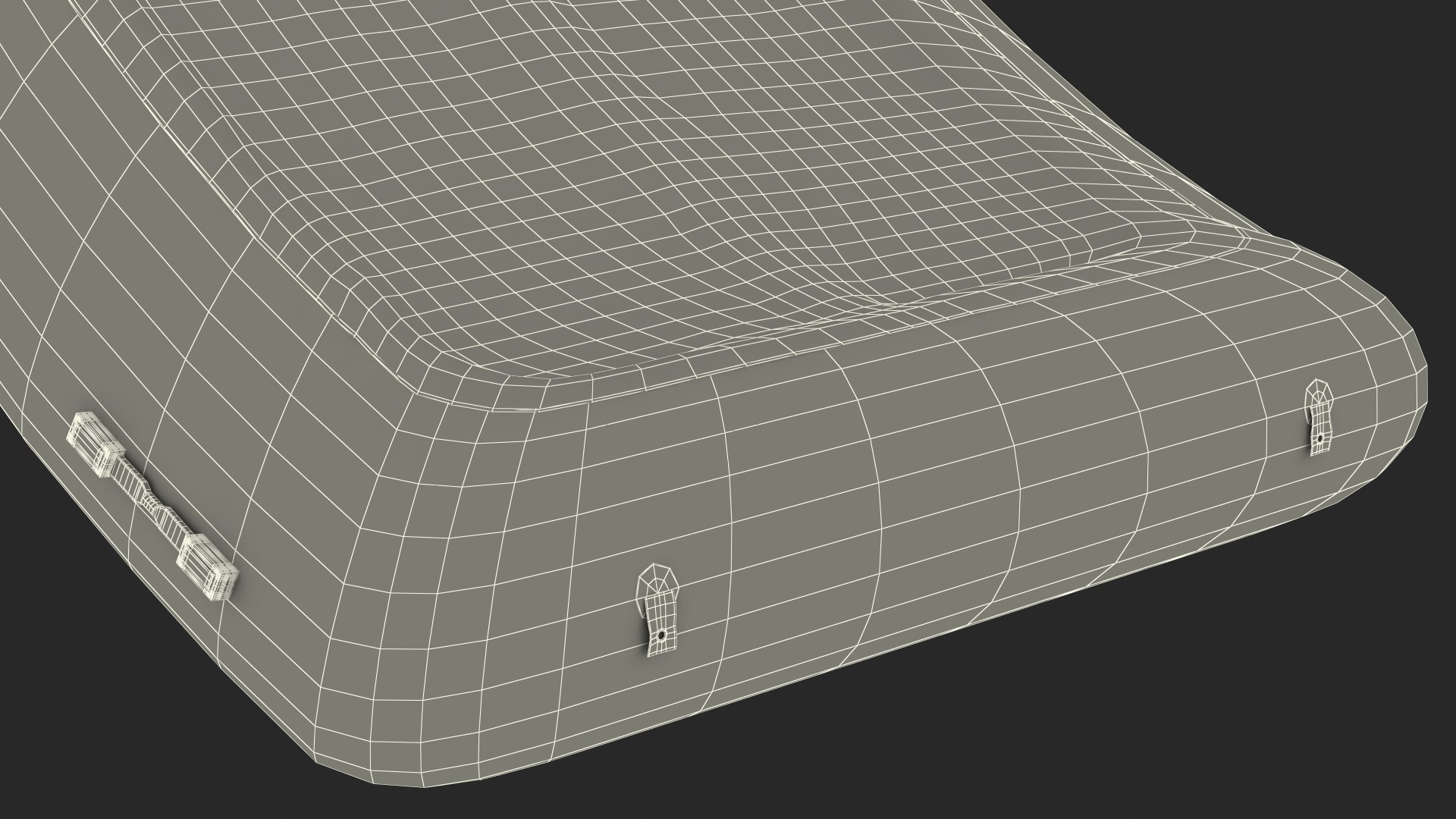 3D Inflatable Evacuation Slide Wing model - TurboSquid 1848598