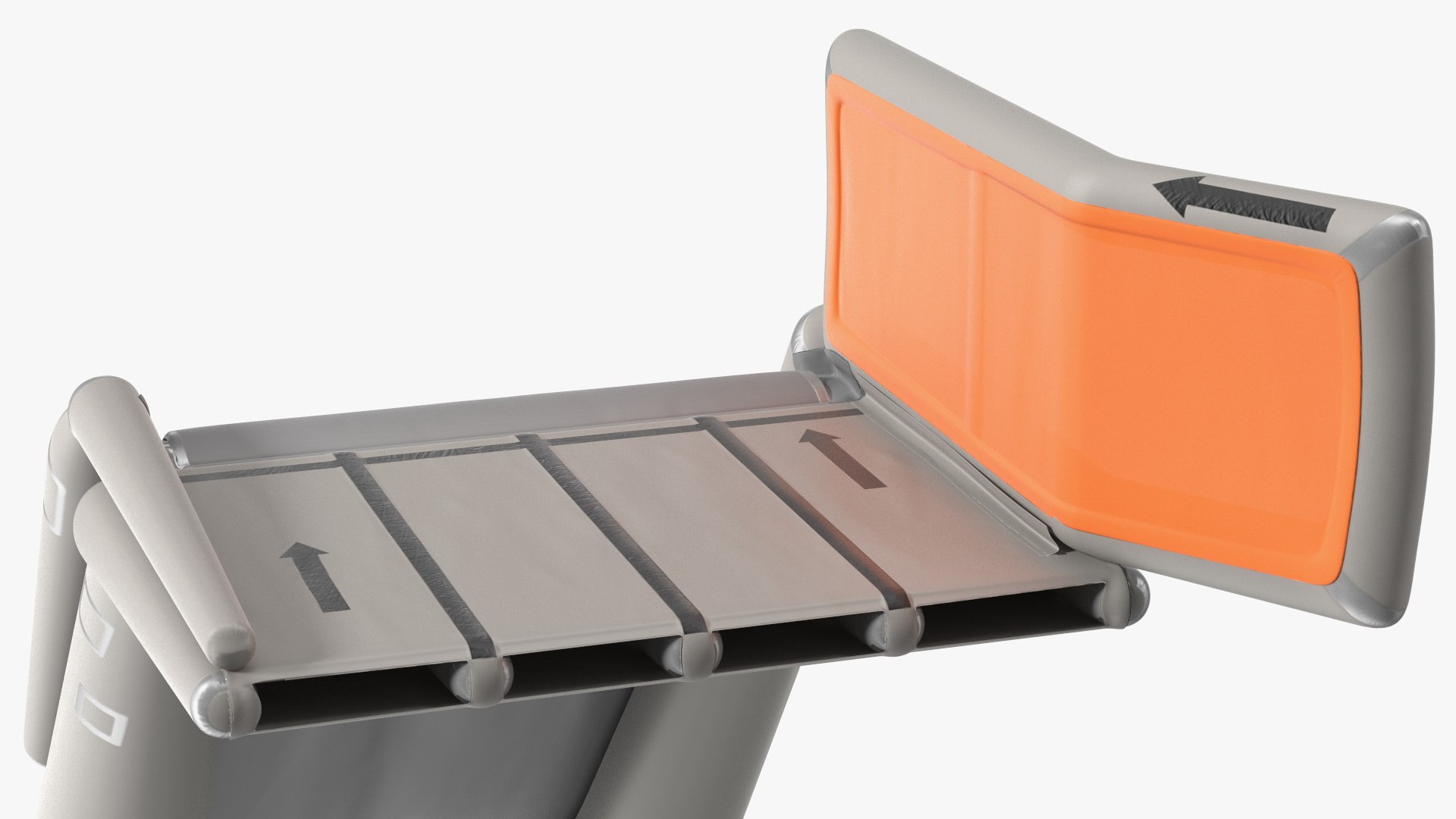 3D Inflatable Evacuation Slide Wing Model - TurboSquid 1848598