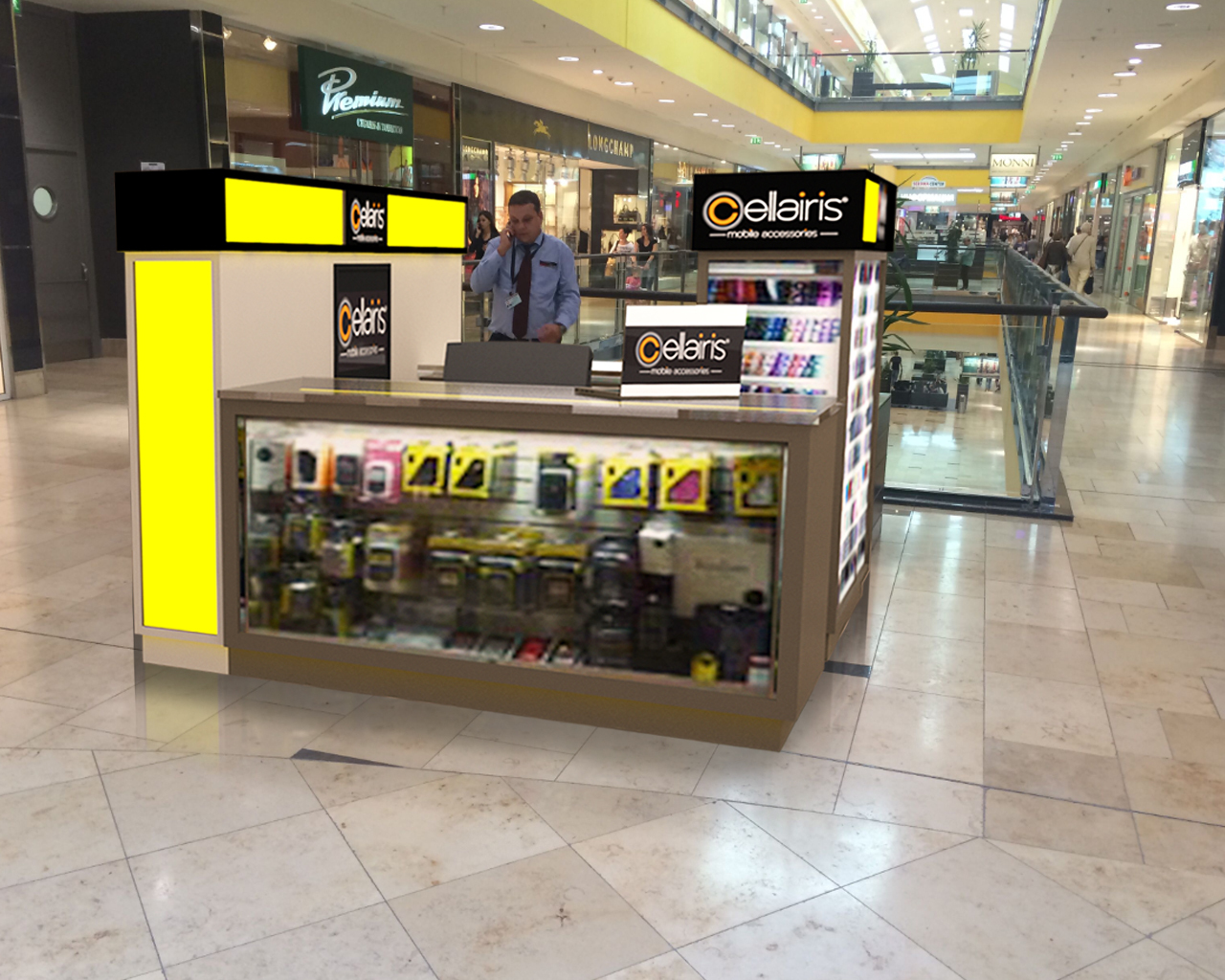 3d model booth stand