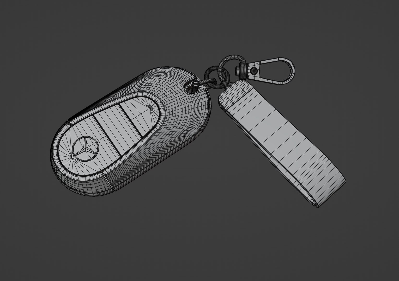 Car Key Mercedes Model - TurboSquid 2309413
