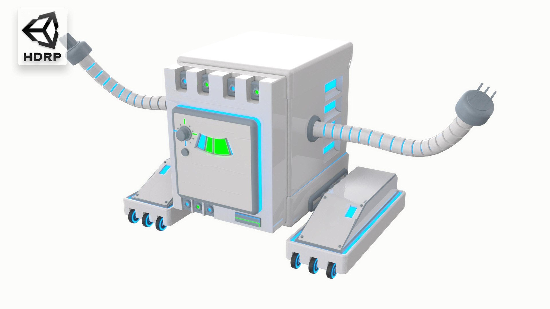 3d Unity-compatible Robot Model Unity Hdrp Model - TurboSquid 2211510