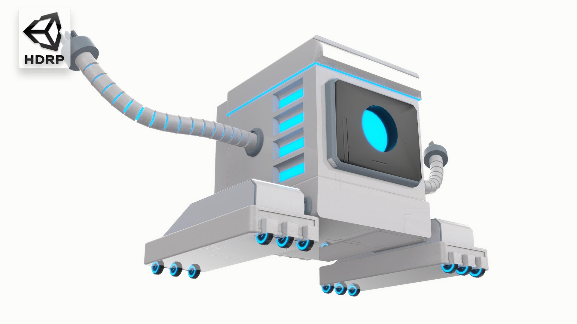 3d Unity-compatible Robot Model Unity Hdrp Model - TurboSquid 2211510