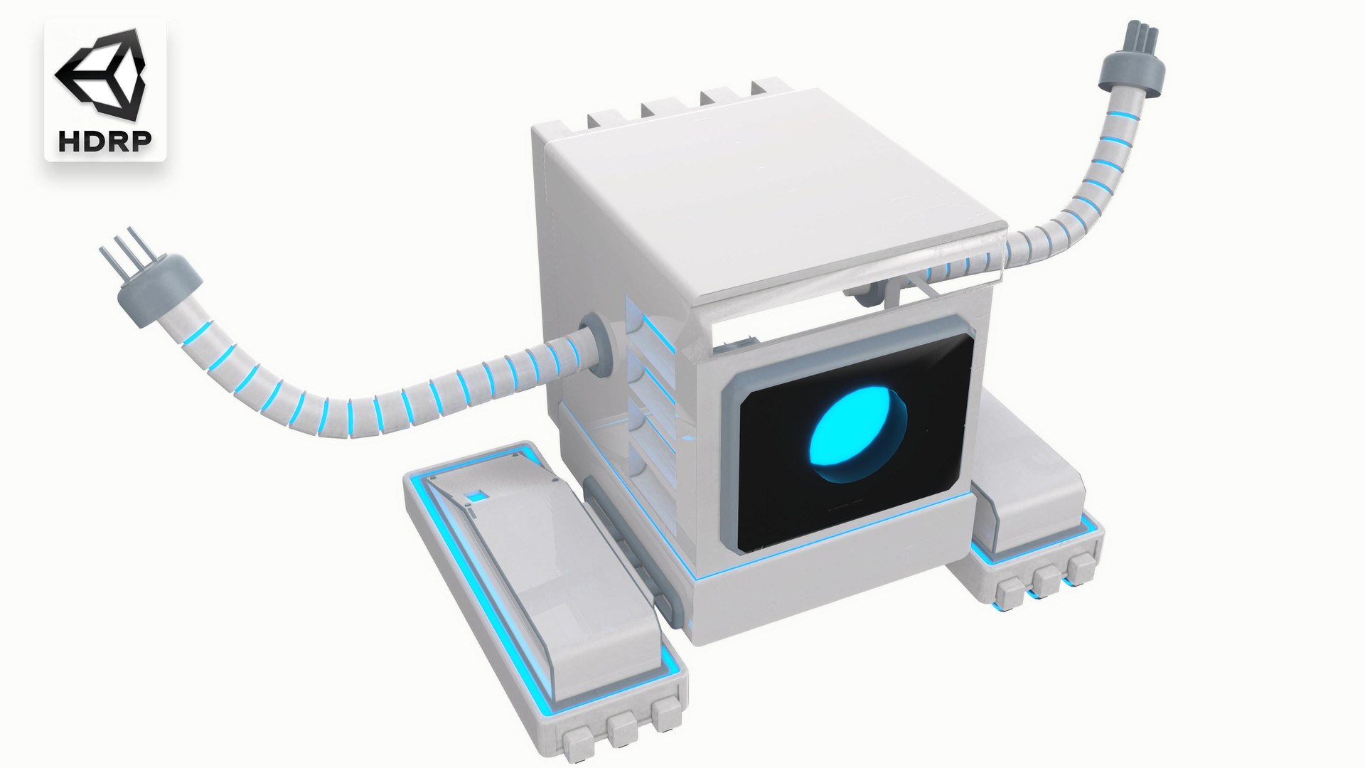 3d Unity-compatible Robot Model Unity Hdrp Model - TurboSquid 2211510