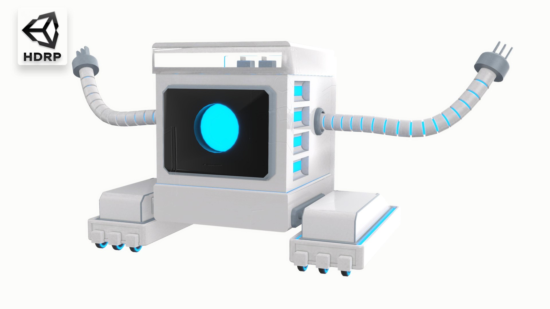 3d Unity-compatible Robot Model Unity Hdrp Model - TurboSquid 2211510