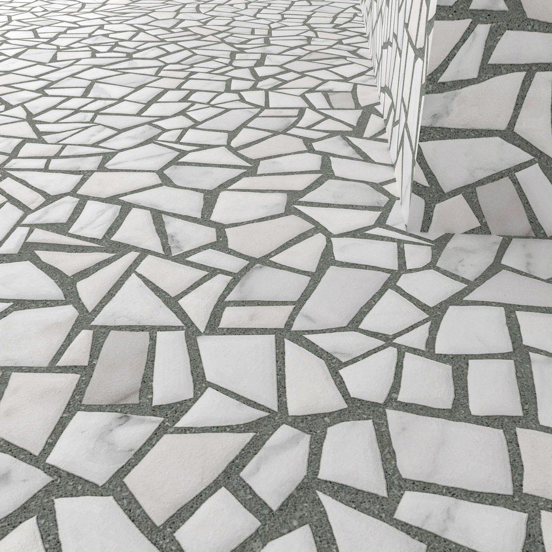 3D Terrazzo Artwork Model - TurboSquid 1602799