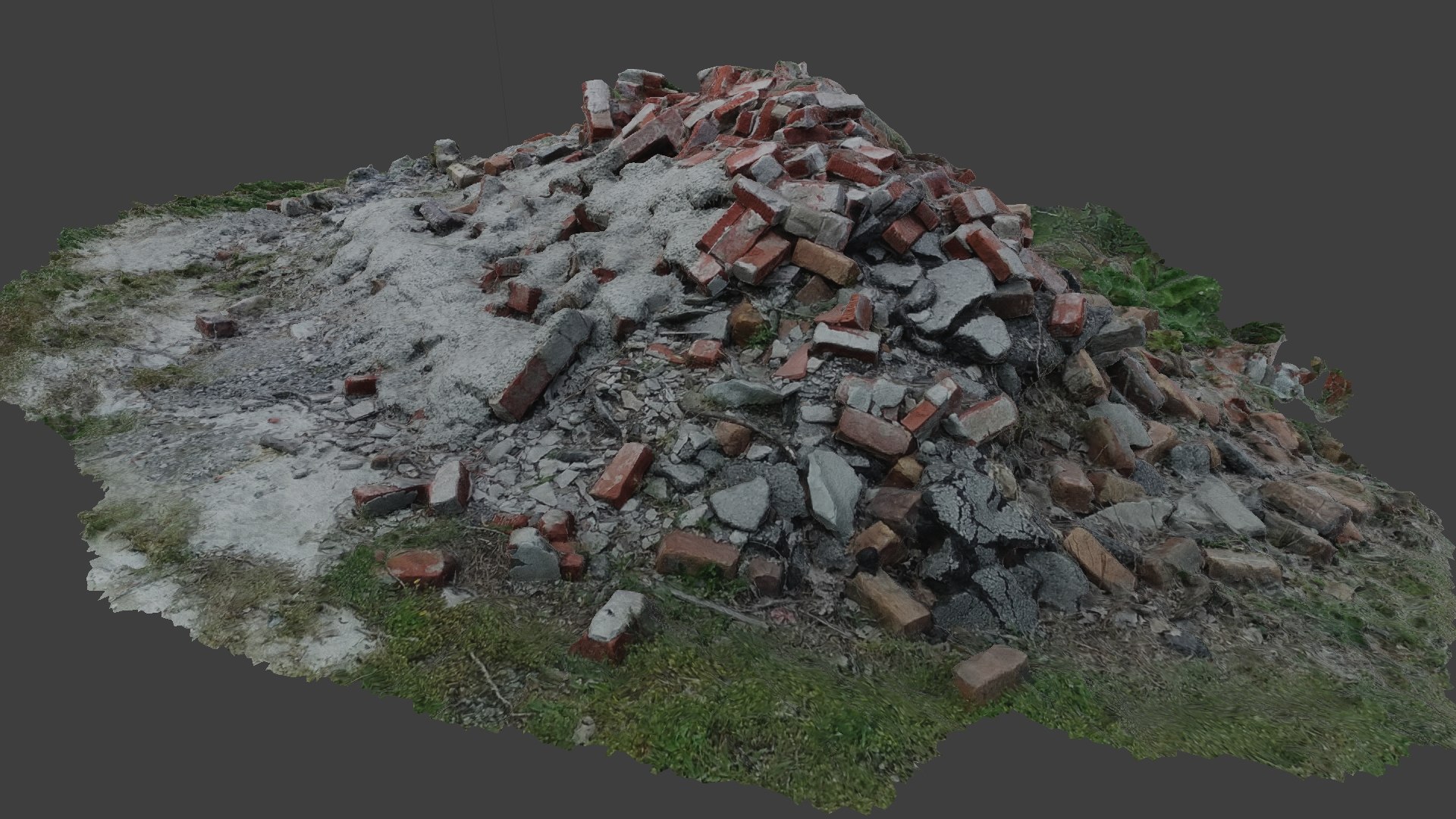 3D Pile Rubble Model - TurboSquid 1176656