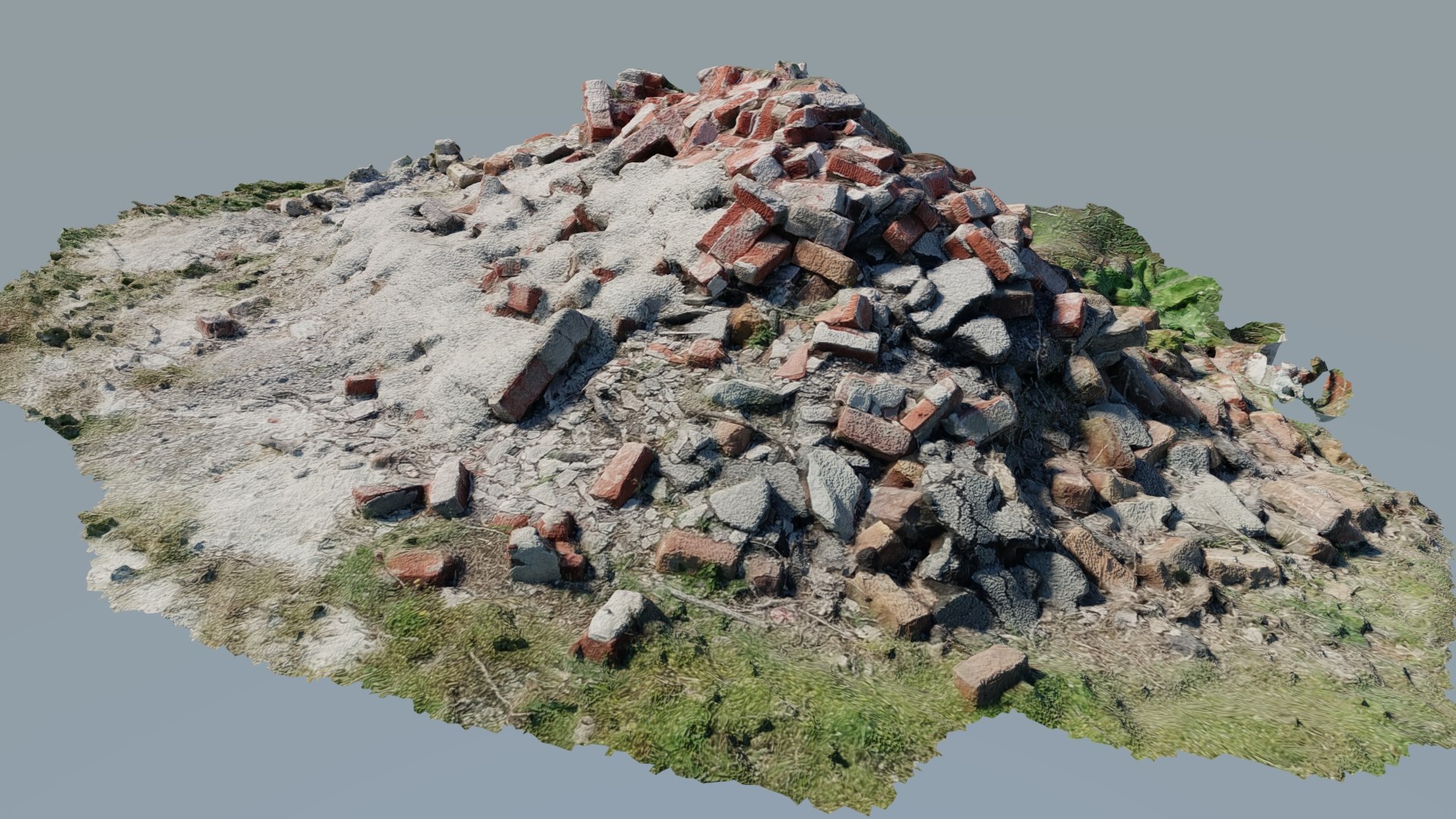 3D Pile Rubble Model - TurboSquid 1176656
