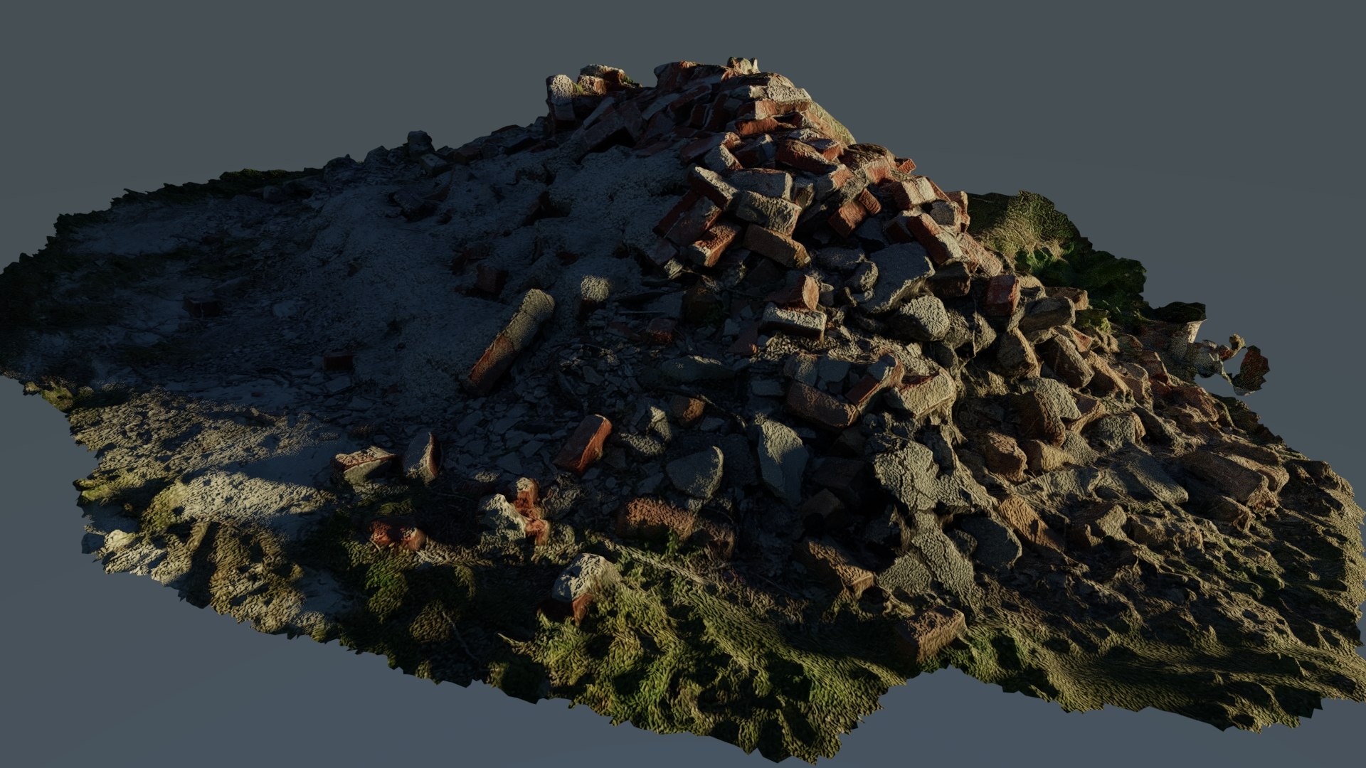 3D Pile Rubble Model - TurboSquid 1176656
