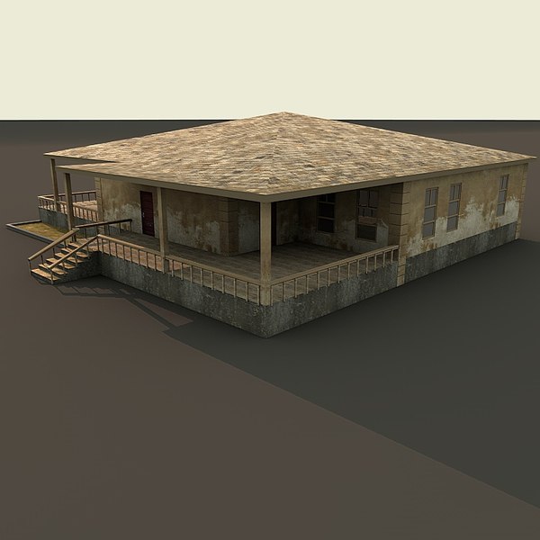 interior building obj