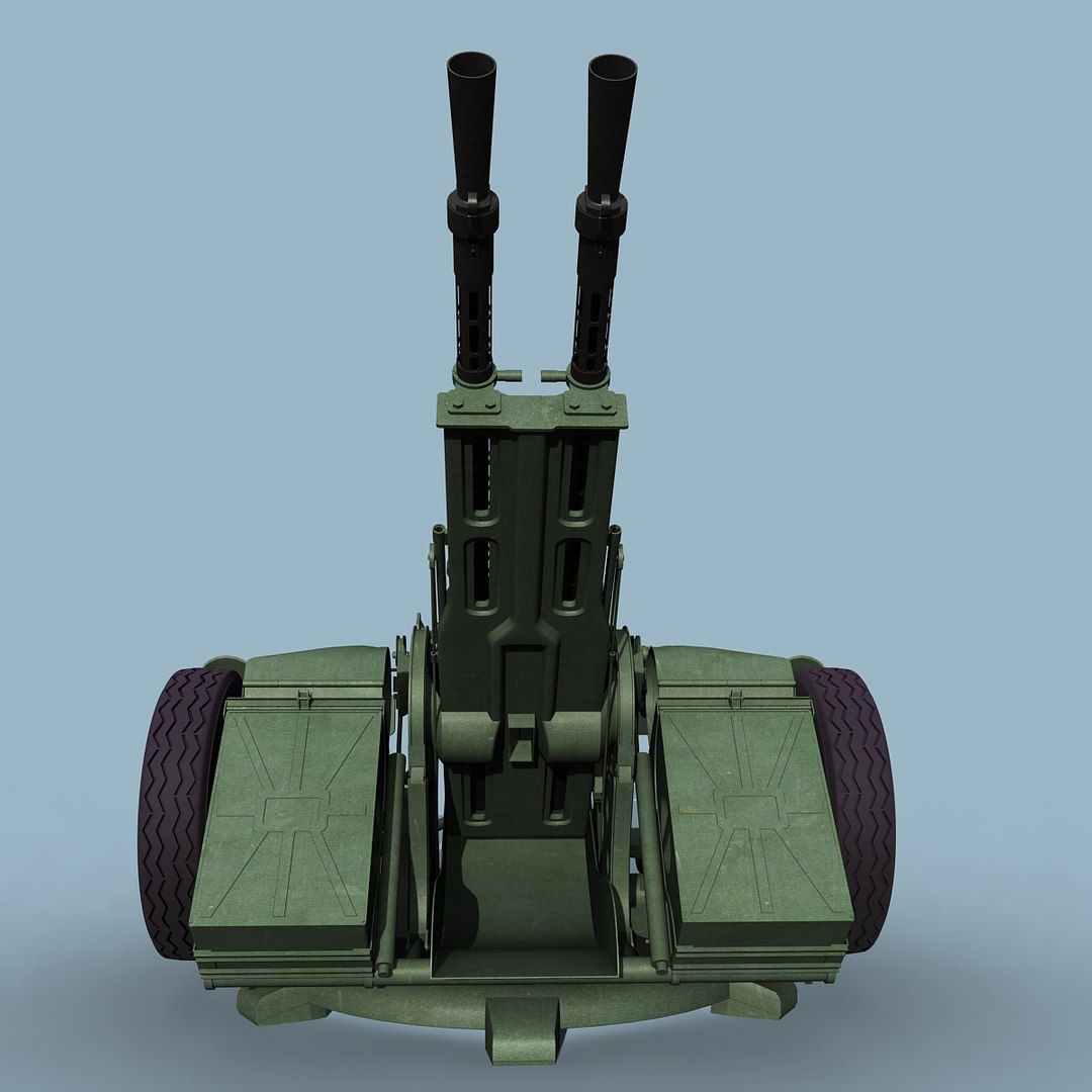 3d Zpu-2 Soviet Double