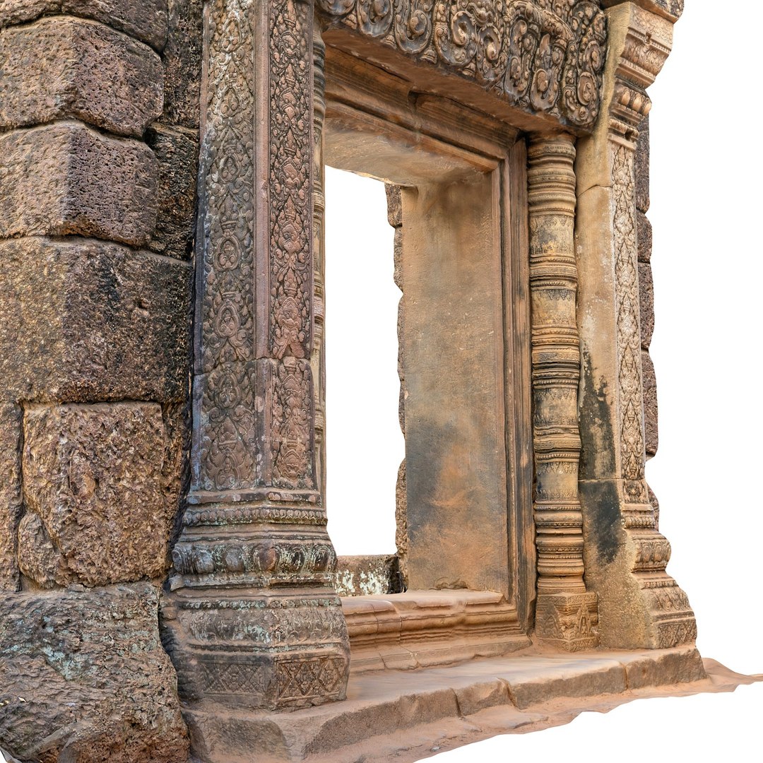 Red Temple 16k 3d Max